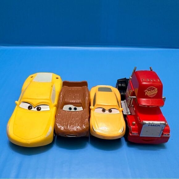 Disney | Toys | Disney Pixar Cars Lotof 4 Crazy Cars | Poshmark